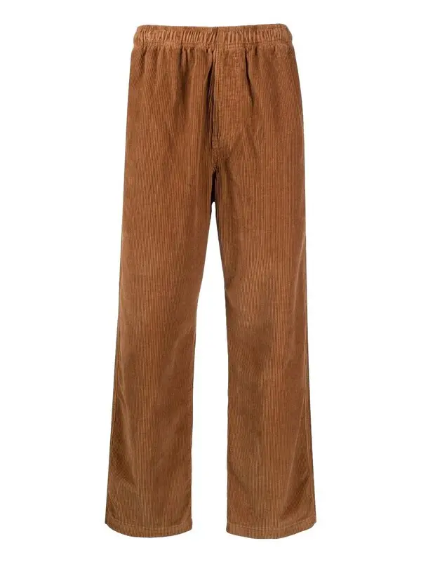 StÜssy Straight-leg Corduroy Trousers - Brown