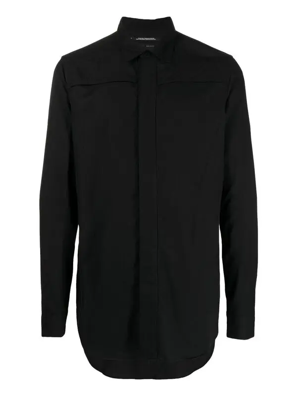 JULIUS Long-sleeved Shirt - Black