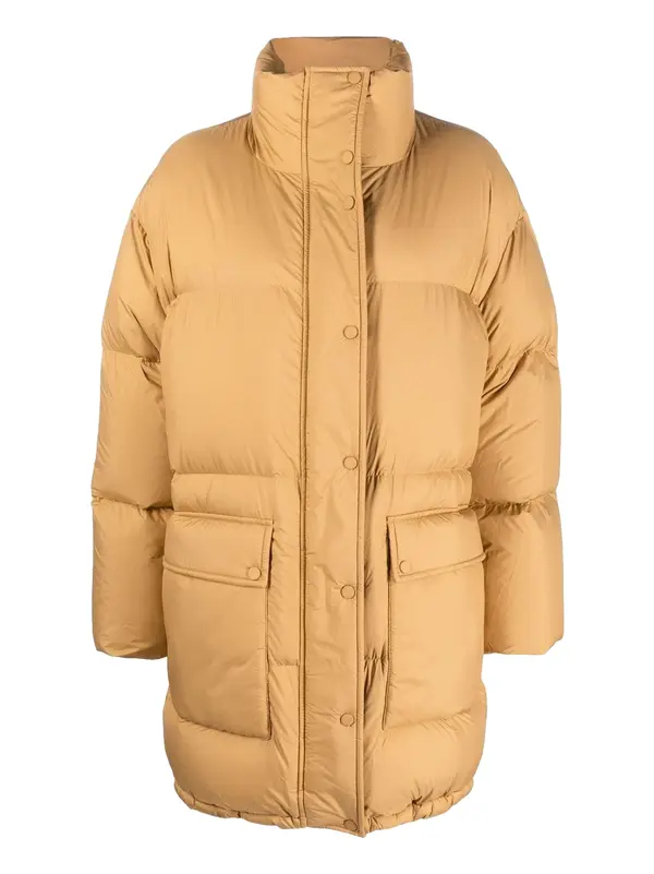 STAND STUDIO Edna Puffer Coat - Brown