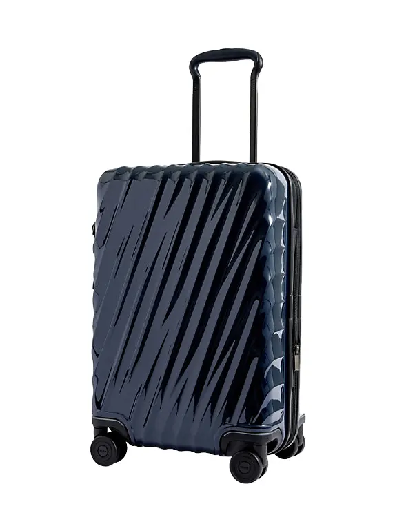 Tumi International Expandable Four-wheeled Carry-on Suitcase - Navy