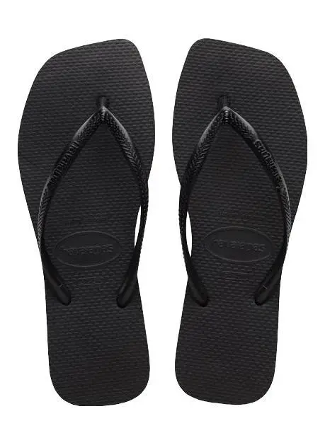 Havaianas Slim Square Flip Flop - Black