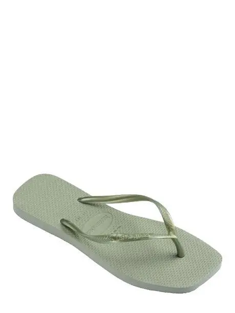 Havaianas Slim Square Flip Flop - Smoke Green