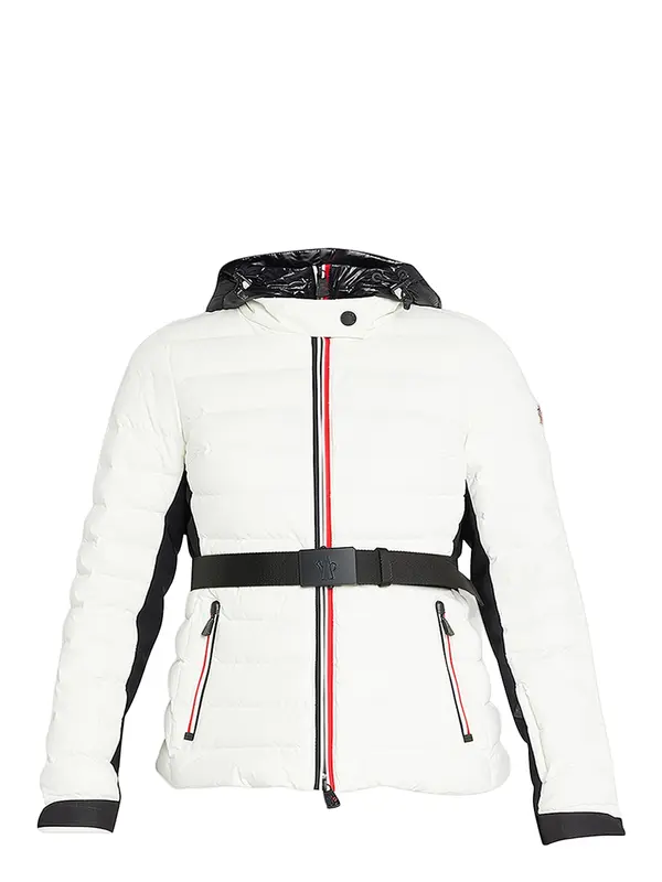 Moncler Bruche Utility Puffer Jacket - White