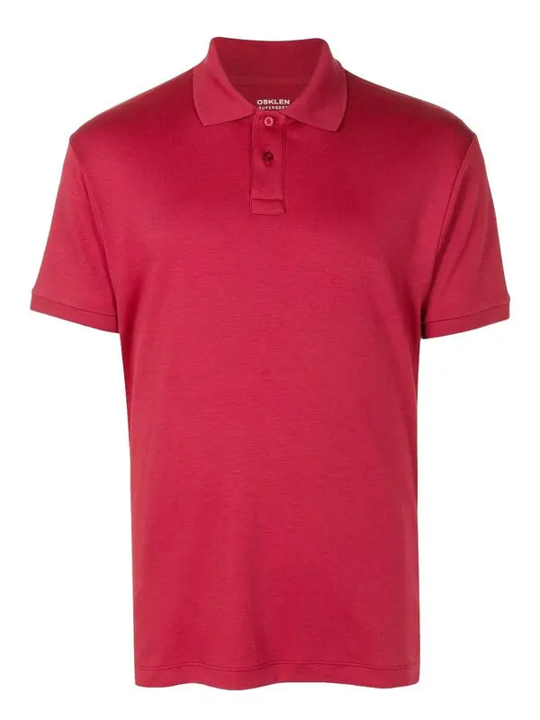 OSKLEN Short-sleeve Polo Shirt - Red