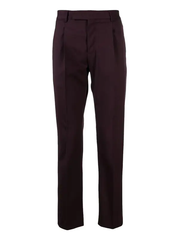 PT TORINO Straight-leg Trousers - Purple