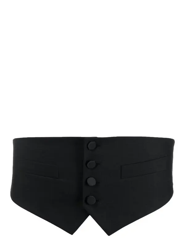 Dsquared2 Button-front Cummerbund - Black