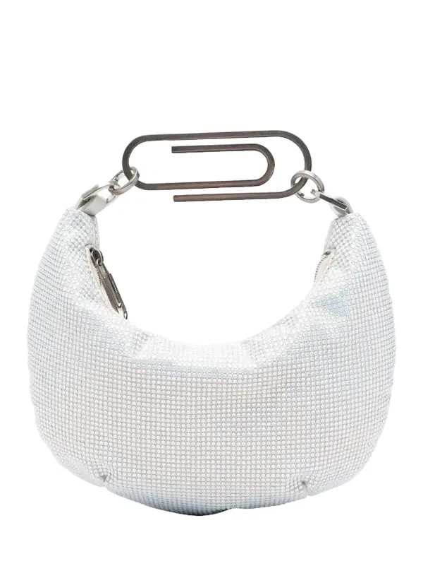 Off-White Sequinned Mini Bag - Grey