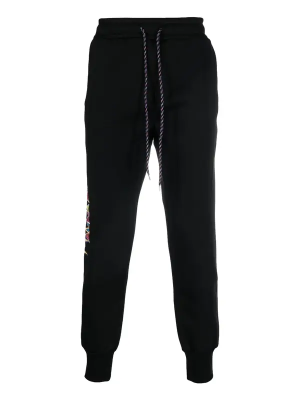 MAUNA KEA Heritage Macro Logo Track Pants - Black