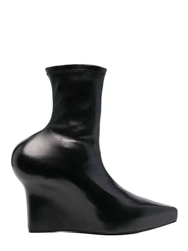 Givenchy 120mm Sculpted Ankle Boots - Black