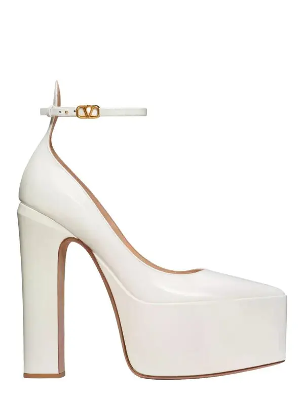 Valentino Garavani Tan-go 165mm Platform Pumps - White