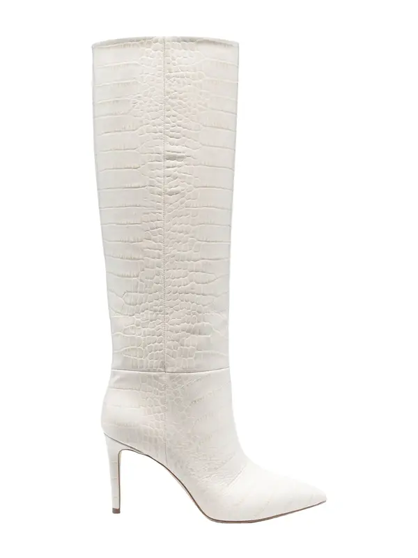 Paris Texas Stiletto 85 Boots - White