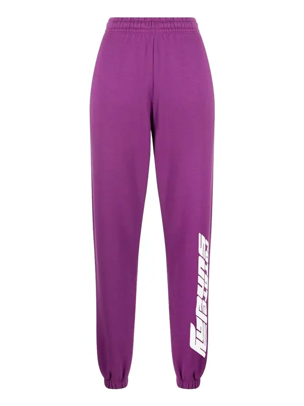 Remain Birger Christensen Graphic-print Track Pants - Purple