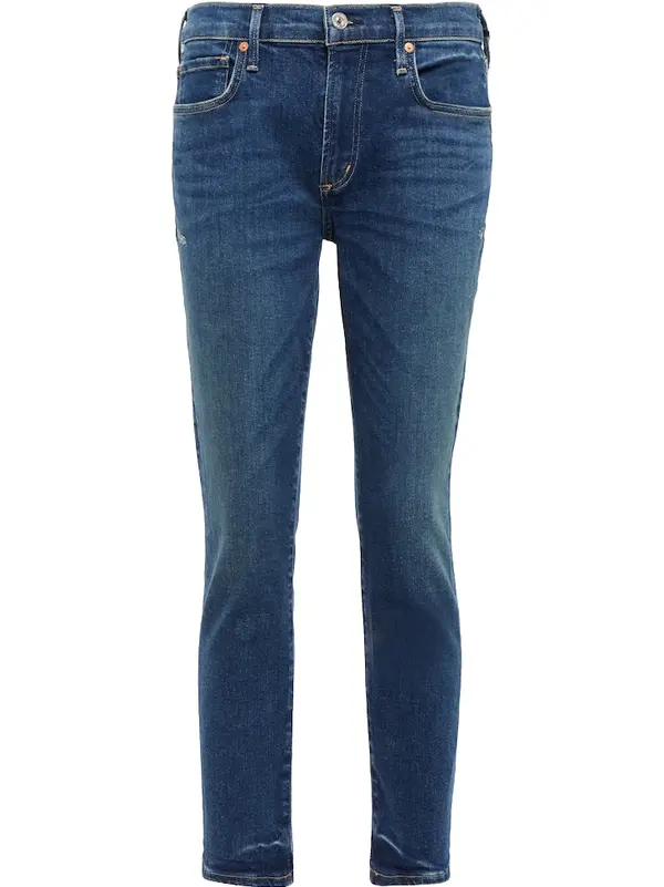 Citizens Of Humanity Ella Mid-rise Jeans - Blue