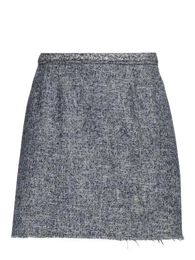 Red Valentino Mini Skirt Size Cotton, Acrylic, Polyester, Wool, Polyamide - Blue