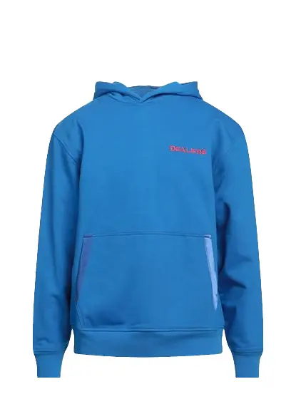 JUST DON Cotton French Terry Hoodie - Blue