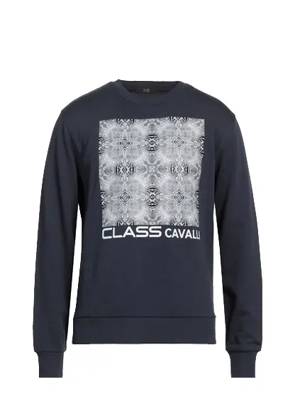Roberto Cavalli Cotton Sweatshirt - Blue