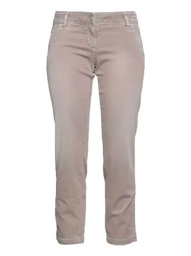 JACOB COHЁN Straight-leg Jeans In Cotton And Elastane - Beige
