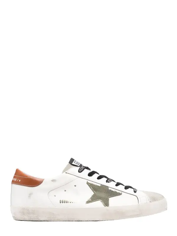 GOLDEN GOOSE Super-star Low-top Sneakers - White