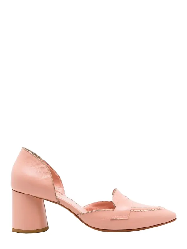 STUDIO CHOFAKIAN 50mm Perry Pointed-toe Pumps - Pink