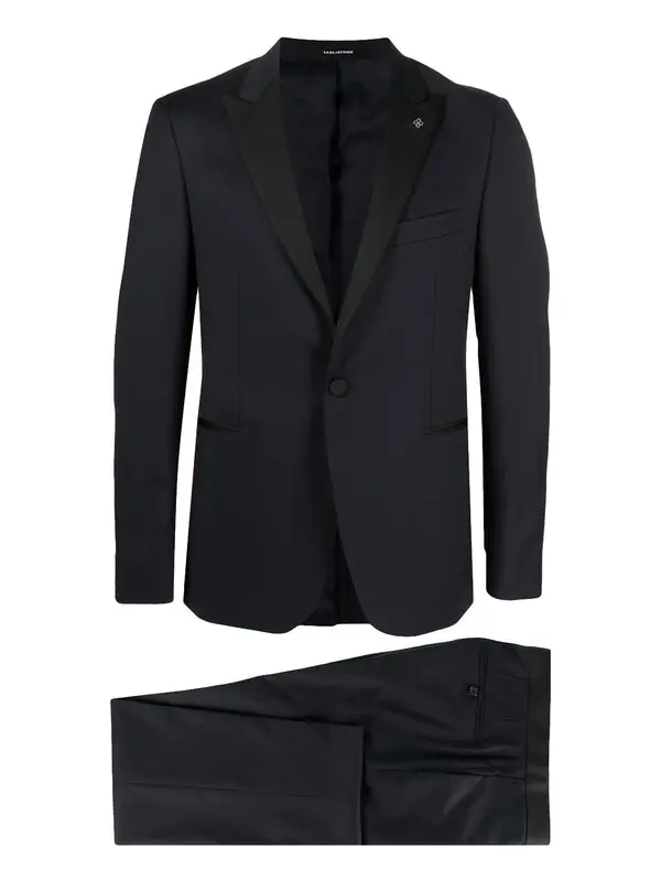 Tagliatore Single-breasted Two-peice Suit - Blue