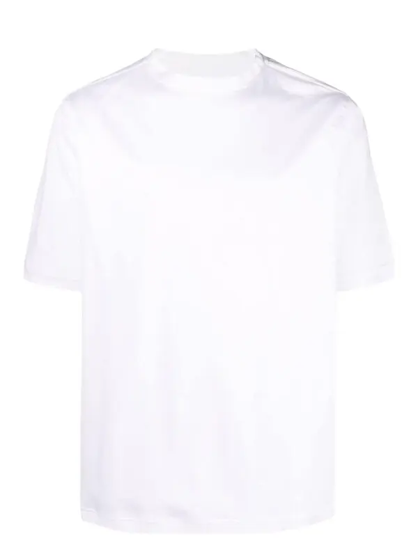 Kiton Short-sleeve Cotton T-shirt - White