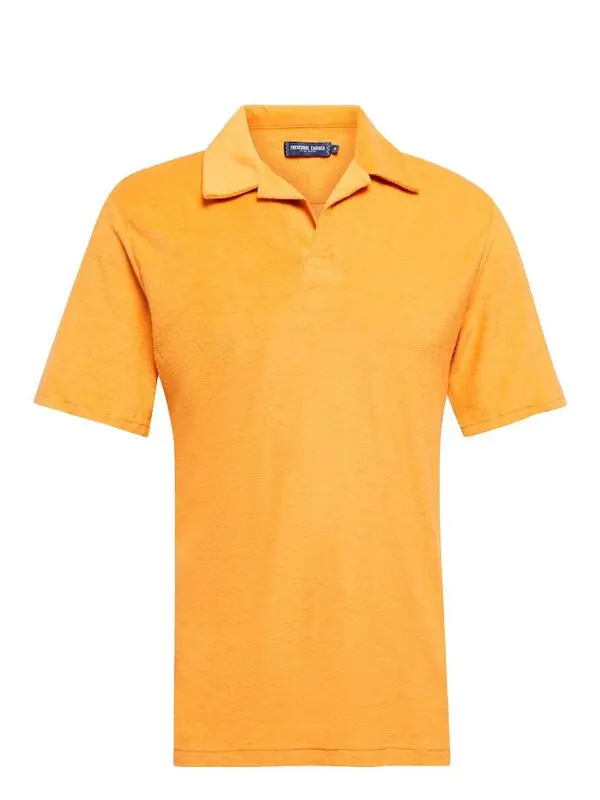 Frescobol Carioca Faustino Terry Polo Shirt - Yellow