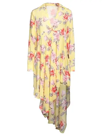 Palm Angels Midi Dress - Yellow