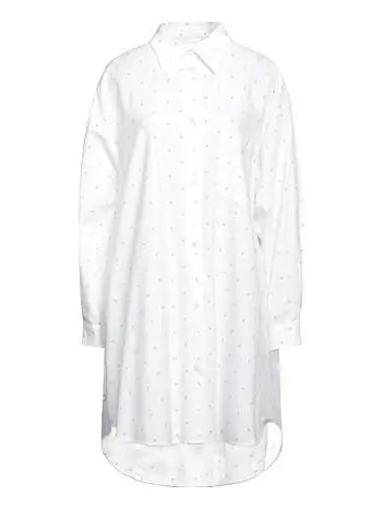 MAISON MARGIELA Logo-print Cotton Shirt - White
