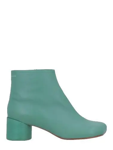 MAISON MARGIELA Ankle Boots In Leather - Sage Green