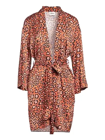 BERNA Leopard-print Kimono - Red