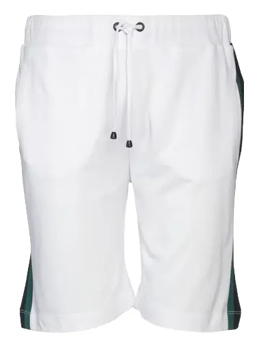 HERITAGE Cotton Bermuda Shorts - White