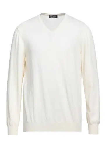 DRUMOHR Sweater In Wool, Cashmere, And Silk - White