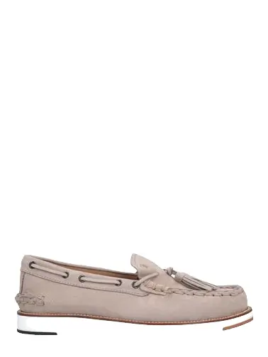 TOD'S Loafers In Leather - Grey