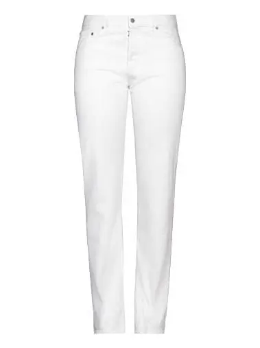 MAISON MARGIELA Cotton Straight-leg Jeans - White