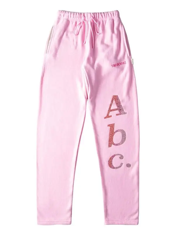 SWAROVSKI Advisory Board Crystals Subjective Halos Sweatpants - Pink