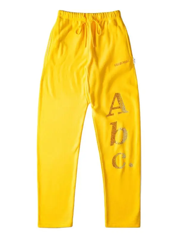 SWAROVSKI Advisory Board Crystals Melange Sweatpants - Yellow