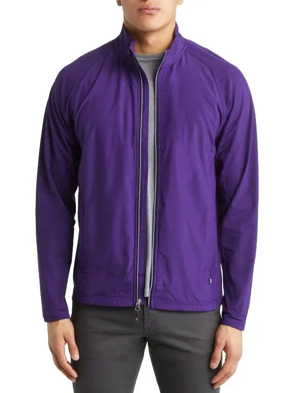 Cutter & Buck Adapt Hybrid Full Zip Jacket - College Purple