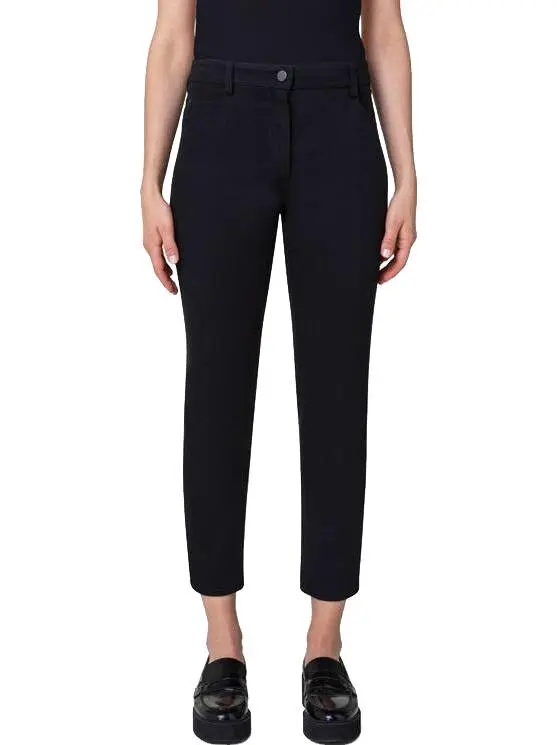 Akris Maru Ankle Jeans - Black