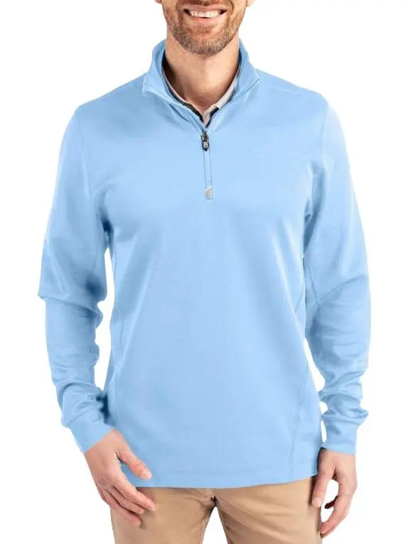 Cutter & Buck Traverse Stretch Quarter Zip Pullover - Atlas