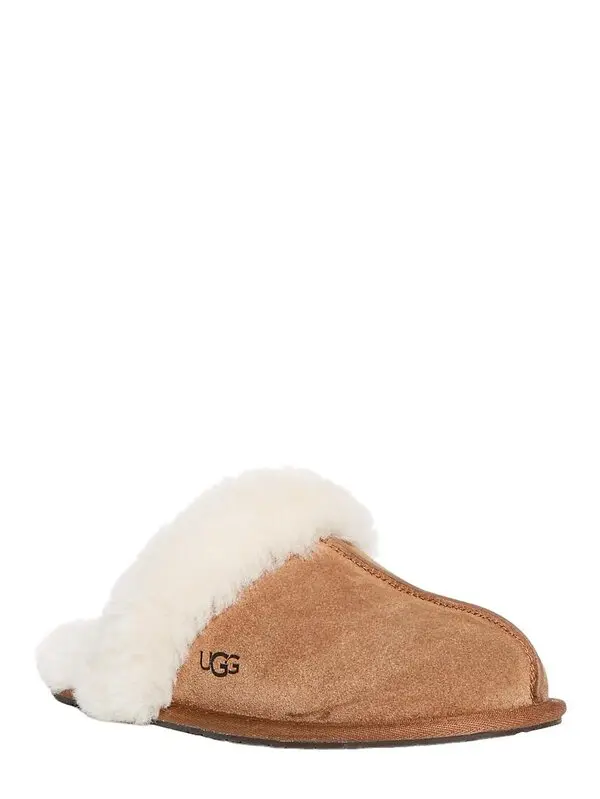 UGG Scuffette Shearling Mule Slippers - Chestnut