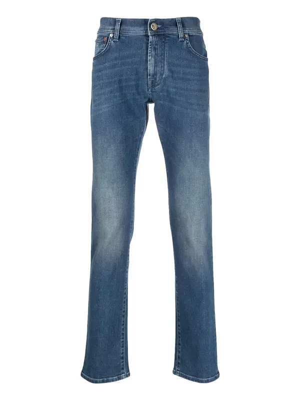 Corneliani Straight-leg Jeans - Blue