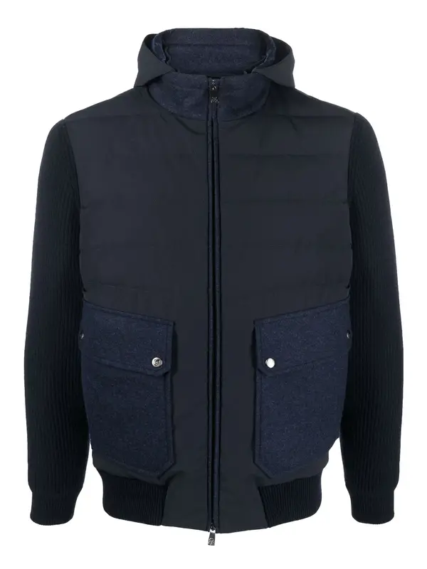 Corneliani Padded Jacket - Blue
