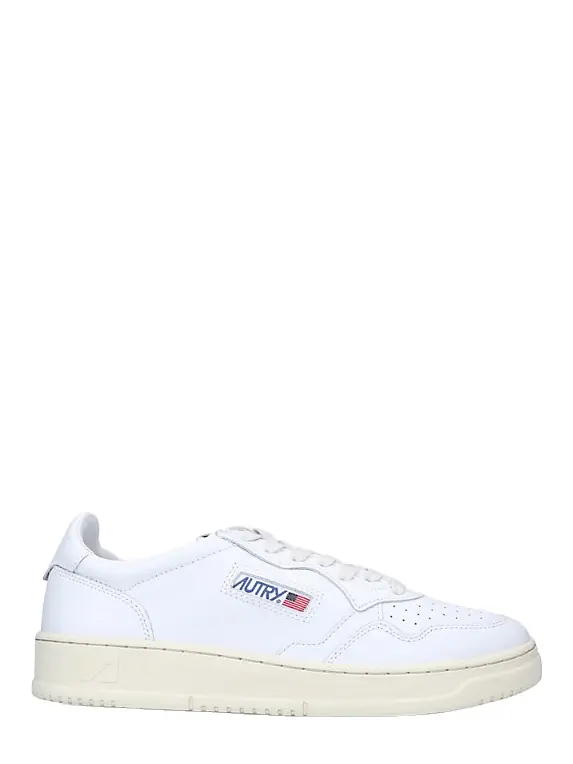 AUTRY Medalist Low-top Leather Trainers - White