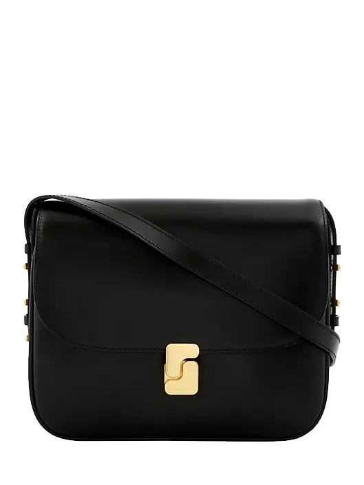 Soeur Belissima Leather Cross-body Bag - Black