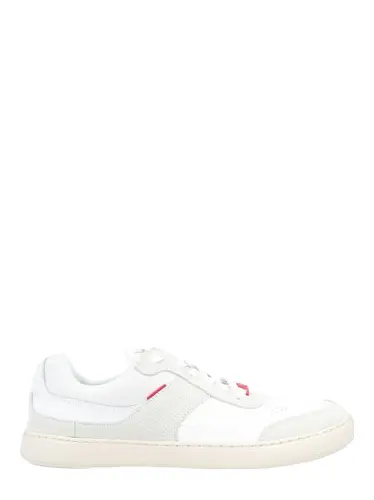 Fitflop Leather And Textile Sneakers - White