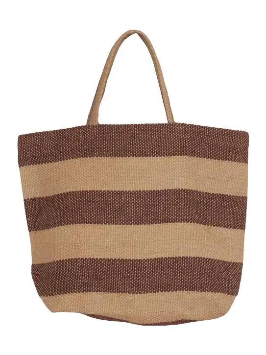 WILL & ATLAS Brooklyn Market Shopper Jute Tote - Copper