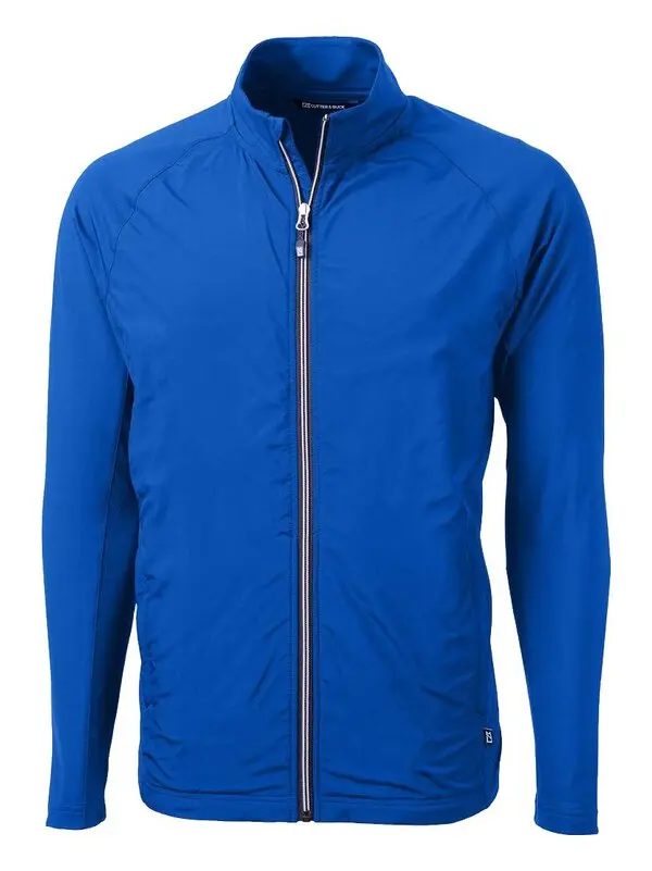 Cutter & Buck Adapt Knit Full Zip Jacket - Tour Blue