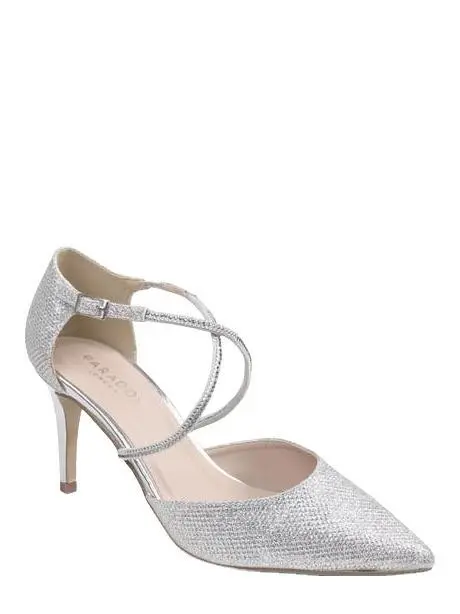 PARADOX LONDON PINK Kennedy Pointed Toe Pump - Silver