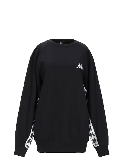 Kappa Cotton Sweatshirt - Black