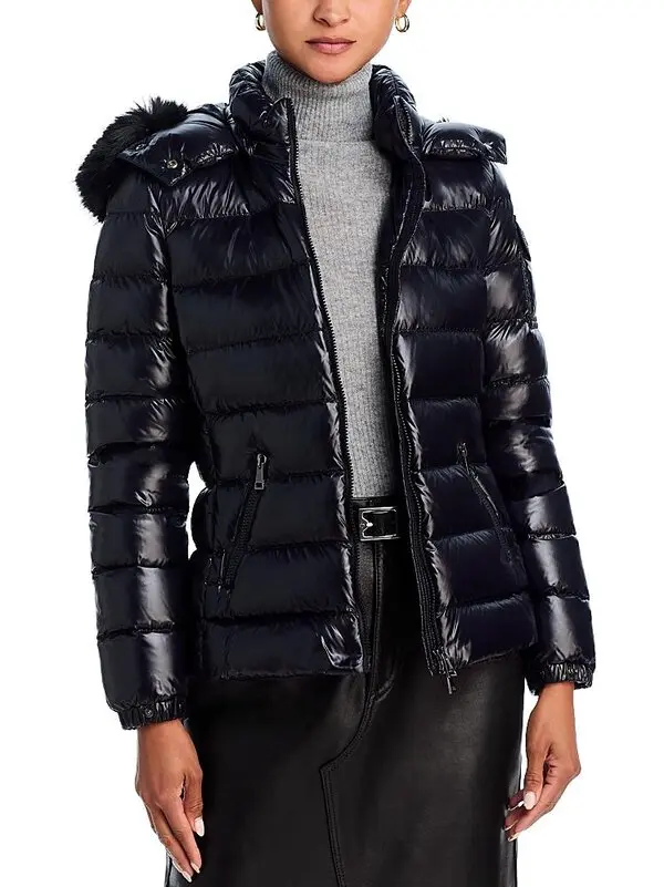 Moncler Badyf Hooded Down Jacket - Black